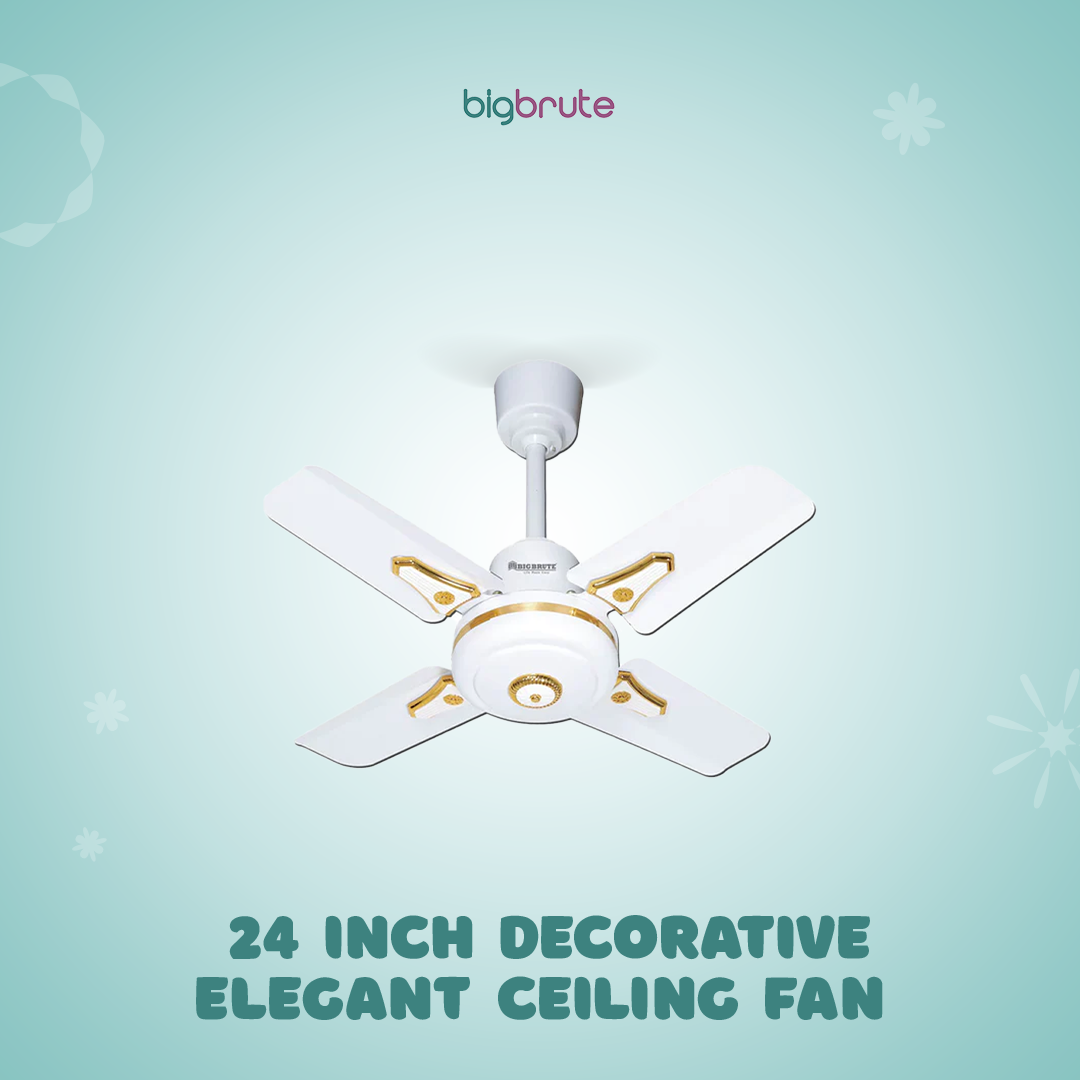 Big Brute 24inch Decorative Elegant Ceiling Fan — marketing.bigbrute