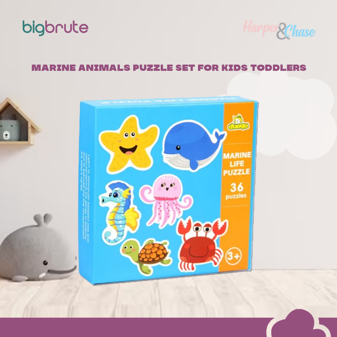 Harper & Chase Marine Life Puzzle Set — marketing.bigbrute